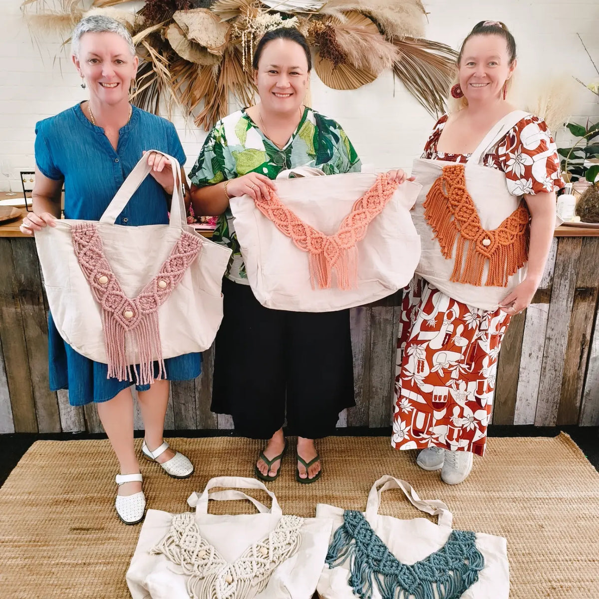 MACRAME LINEN TOTE BAG WORKSHOP 1st June 1pm Central Coast, NSW – House of Ellery