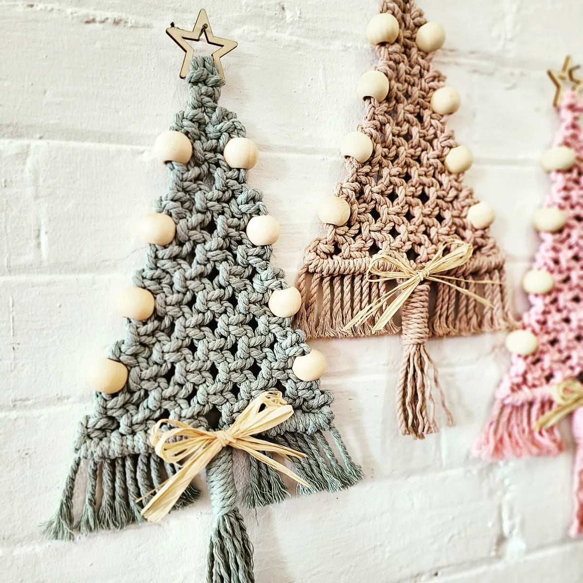 Macrame Christmas Tree Workshop 12th November 10am Central Coast, NSW ...